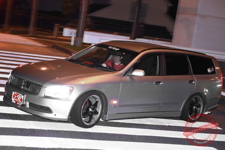 Stancenation 2016 ALTEZZA wagon hellaflush silver body black wheel at ...