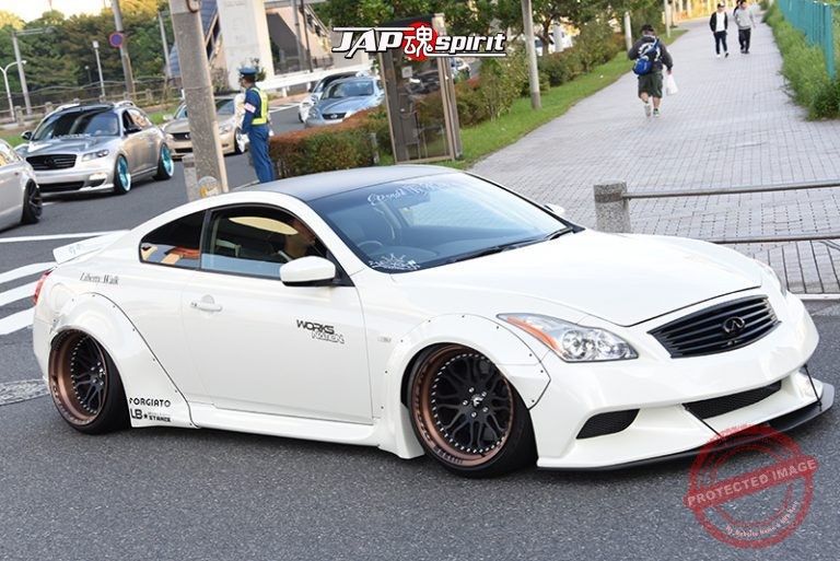 Stancenation 2016 Infiniti G37 hellaflush works fender liverty walk ...