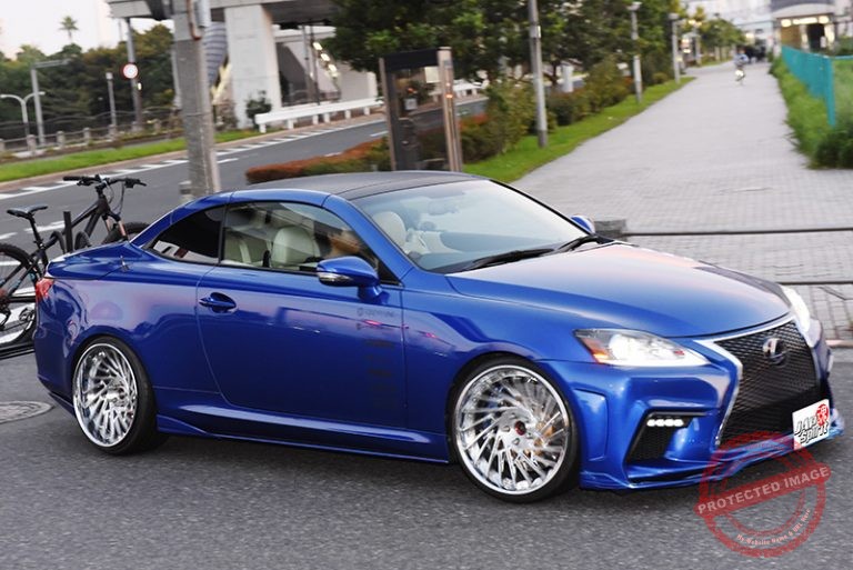 Stancenation 2016 Lexus IS 350 C Hard-Top Convertible Coupe blue body ...