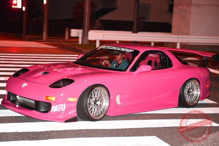 TOYOTA MR2 AW11, Spokon style, stark pink color, Garlish interior, two ...