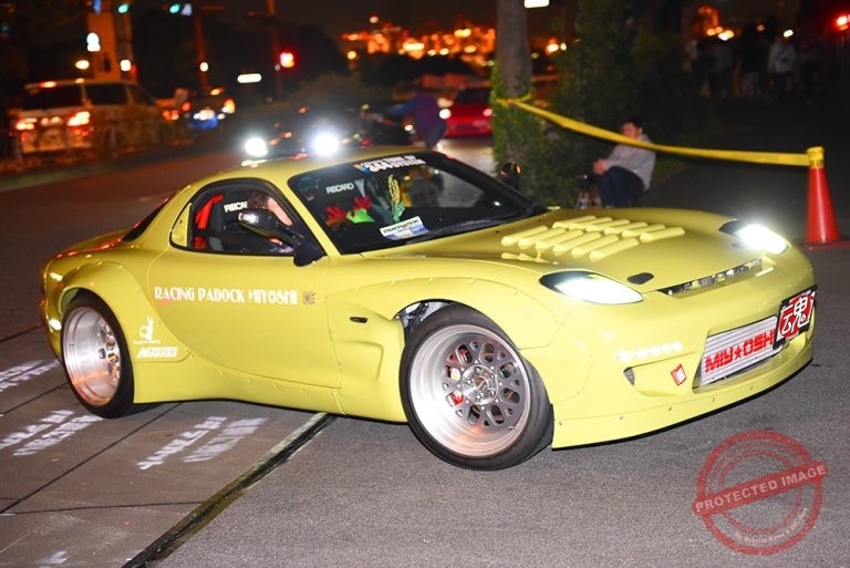 Stancenation 2016 Mazda RX7 FD rocket bunny kit by team Miyoshi - JAP ...