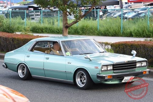 Stancenation 2016 Toyota Crown S12 hellaflush shakotan white body team ...