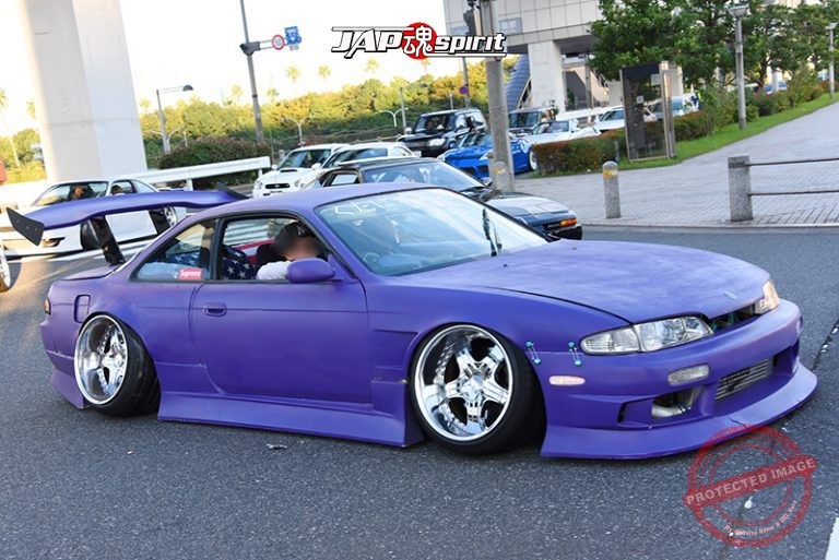 Stancenation 2016 cool Nissan Silvia S14 hellaflush drift style GT wing ...