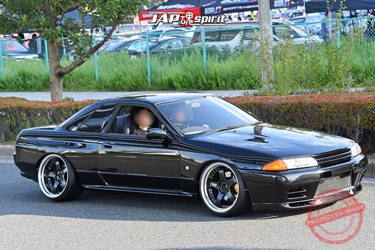 Stancenation 2016 Nissan skyline R32 GTR hellaflush tsuraichi black ...