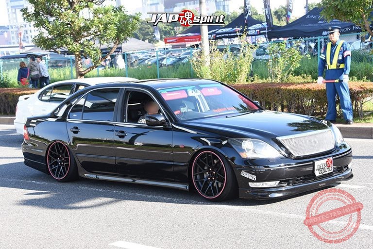 Stancenation 2016 Toyota Celsior F30 VIP hellaflush tsuraichi black ...