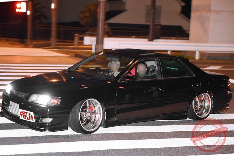 Stancenation 2016 Toyota Chaser x100 black hellaflush at odaiba - JAP ...