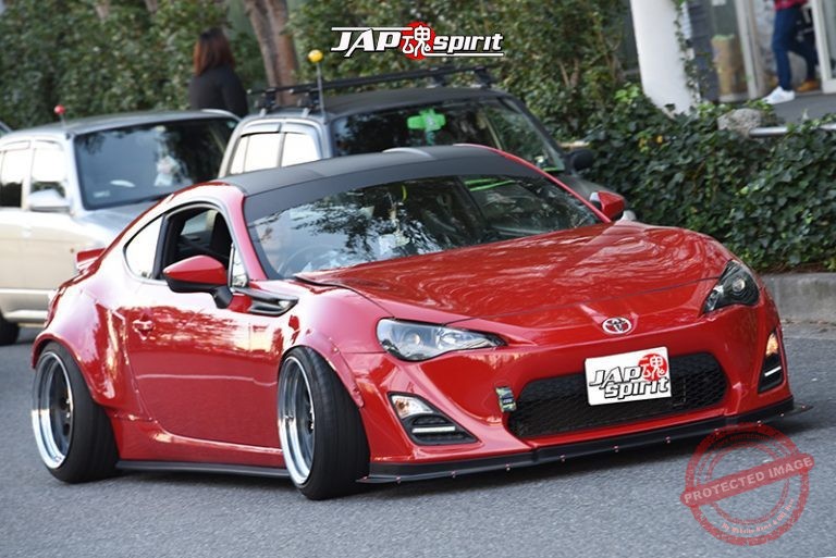 Stancenation 2016 Toyota GT86 hellaflush works fender red body at ...