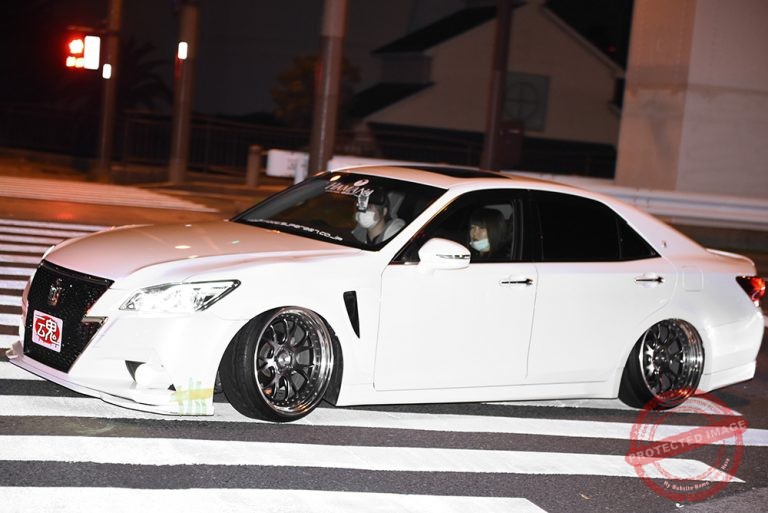 Stancenation 2016 Nissan Silvia S14 Rocket bunny attached white & red ...