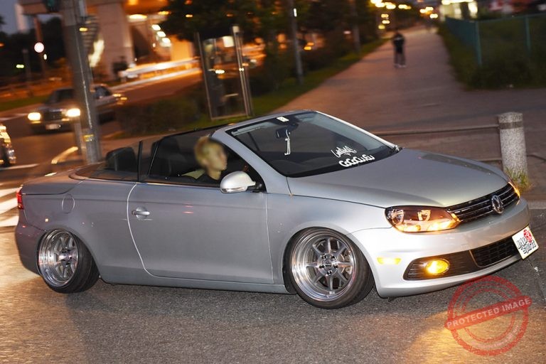 Stancenation 2016 Nissan Skyline R33 hellaflush blister fender wine red ...