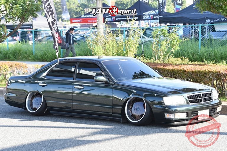 Stancenation 2016 Nissan Cedric Y33 VIP hellaflush oni camber 車高短村和磨塾 ...