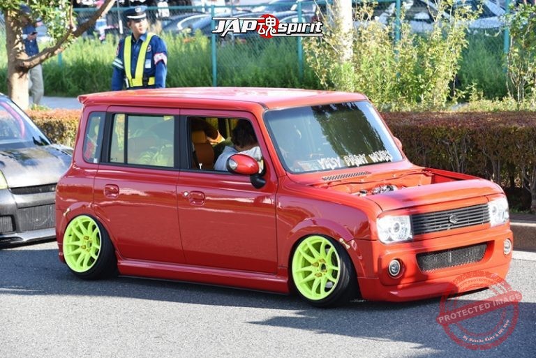 Stancenation 2016 Daihatsu MOVE Conte tsuraichi camber red body - JAP ...